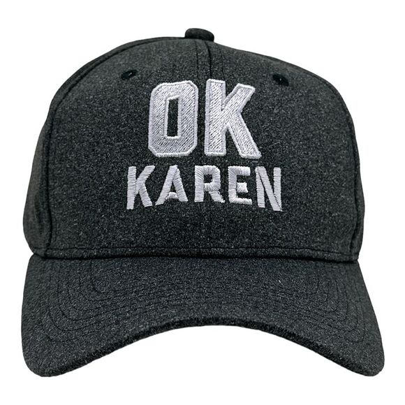 Crazy Dog T-Shirts | Accessories | Ok Karen Hat Funny Upset Yelling ...